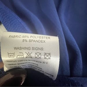 Urban Coco | Skirts | Nwt Urban Coco Roayl Blue Aline Skirt Size Small ...